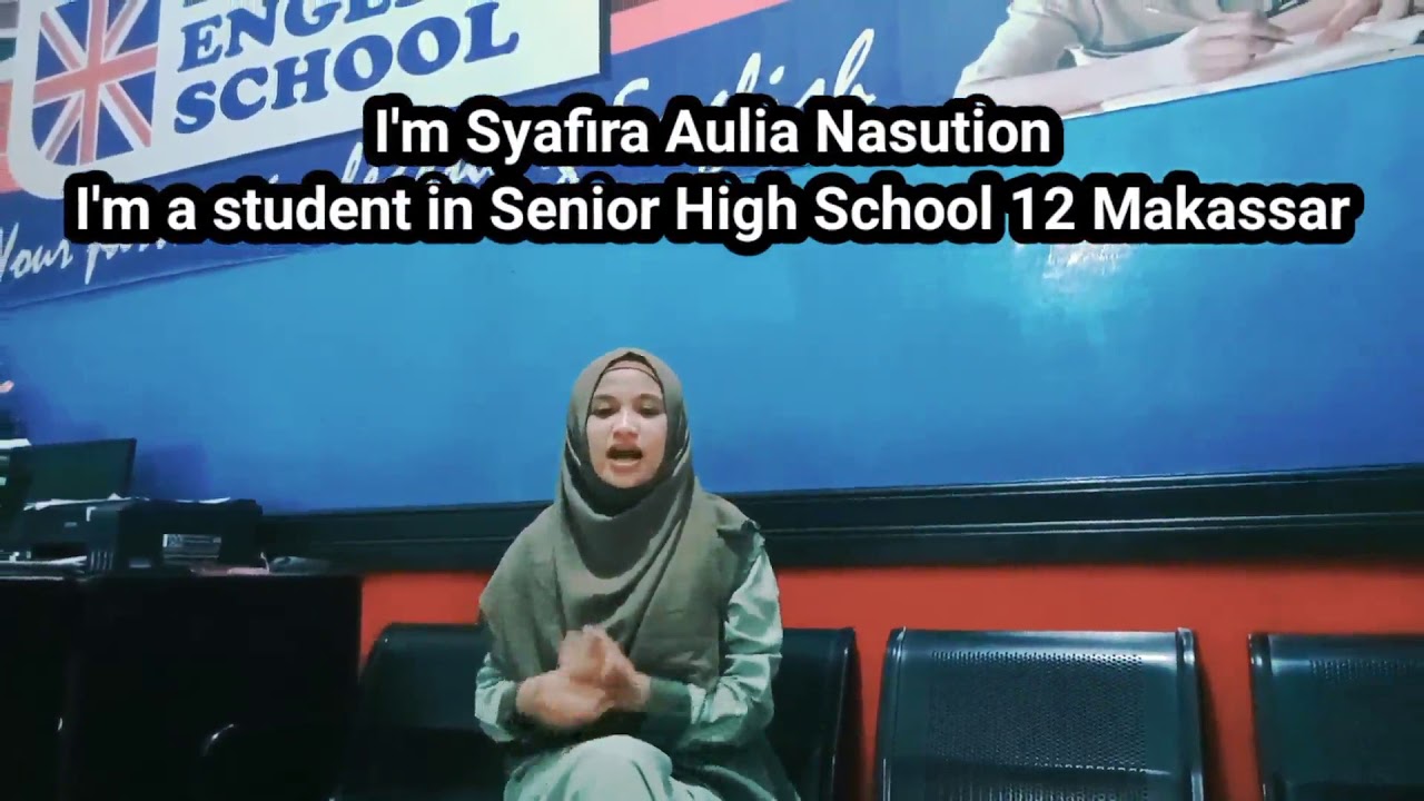 British English School Testimony by Syafira Aulia Nasution - YouTube