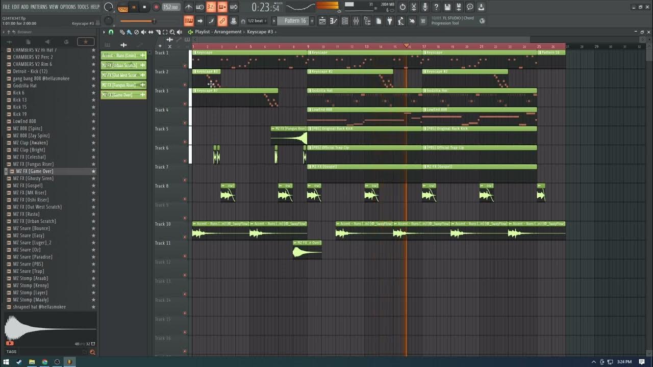 simple beat using accent+phrases - YouTube