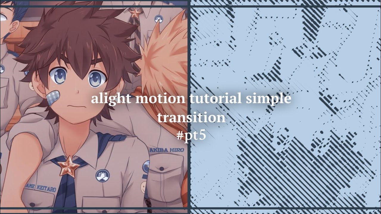 Tutorial Mid Split w/ Slide Transition | Tutorial Alight Motion - YouTube