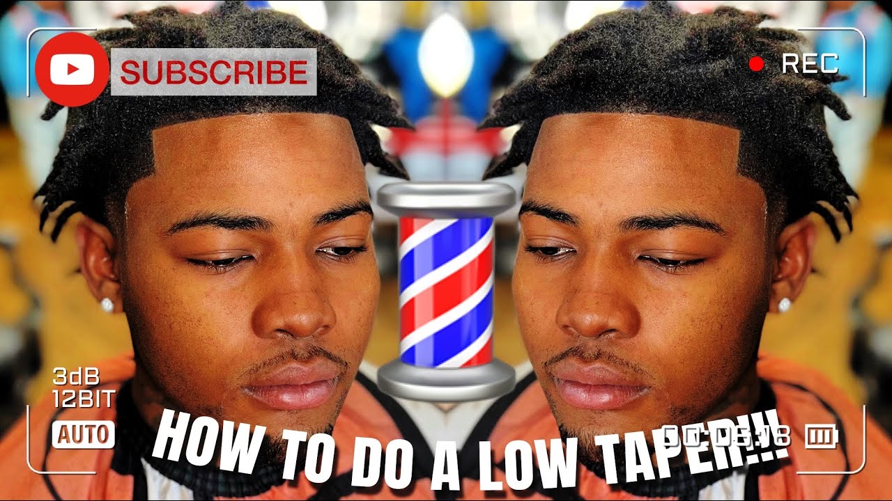 HOW TO DO A LOW TAPER NO GUARD TUTORIAL!!! #barber #youtuber #tutorial ...