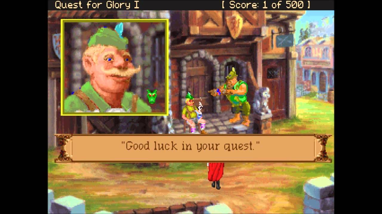 Let's Play Quest For Glory I (VGA - Blind), Part 1: So You Want to Be a ...