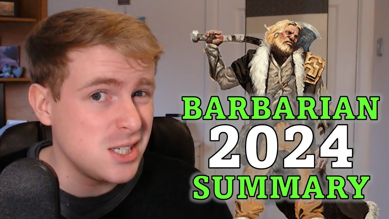 Barbarian Summary 2024! D&D Guide! Backgrounds, Magic Items and More ...