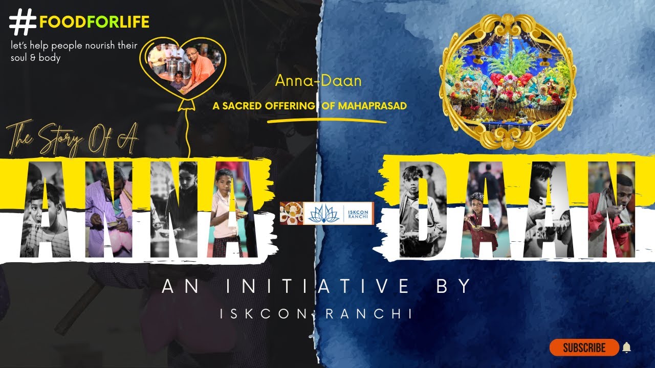 The Story Of Annadaan - A Sacred Offering Of Mahaprasad #Annadaan ...