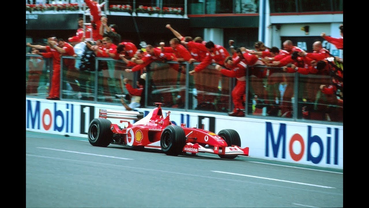 F1 stagione 2002: Il continuo del dominio Ferrari e di Schumacher - YouTube