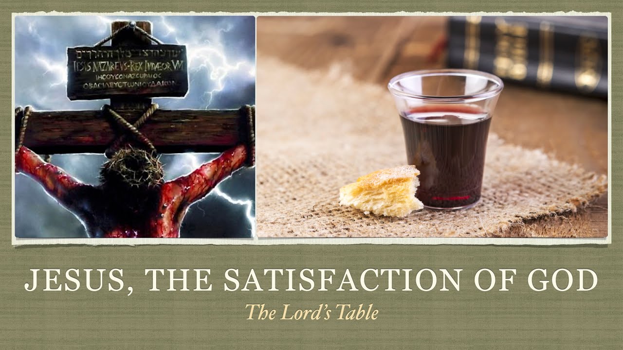 JESUS, GOD'S SATISFACTION - YouTube