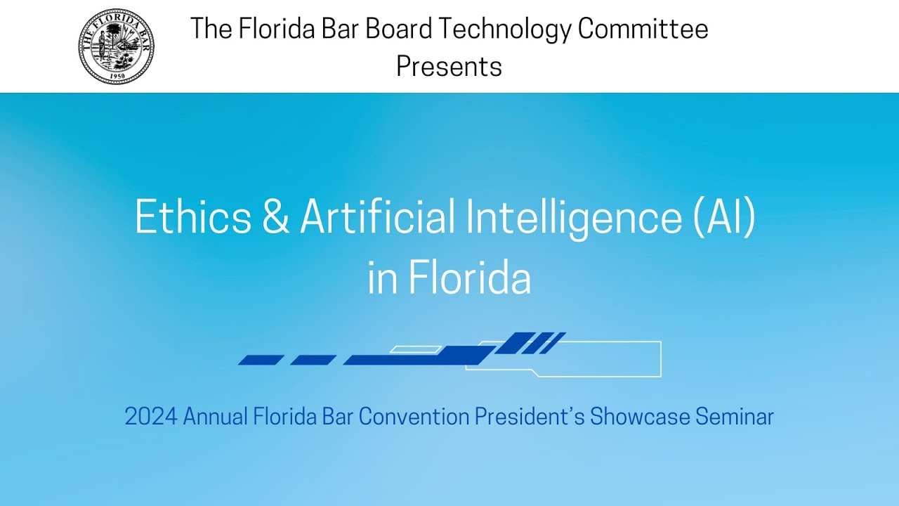 Ethics & Artificial Intelligence (AI) in Florida - YouTube