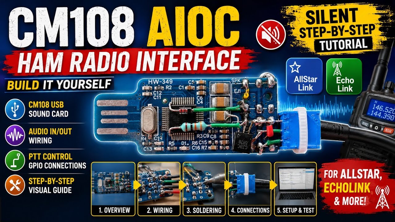 CM108 All In One Cable (AIOC) - YouTube