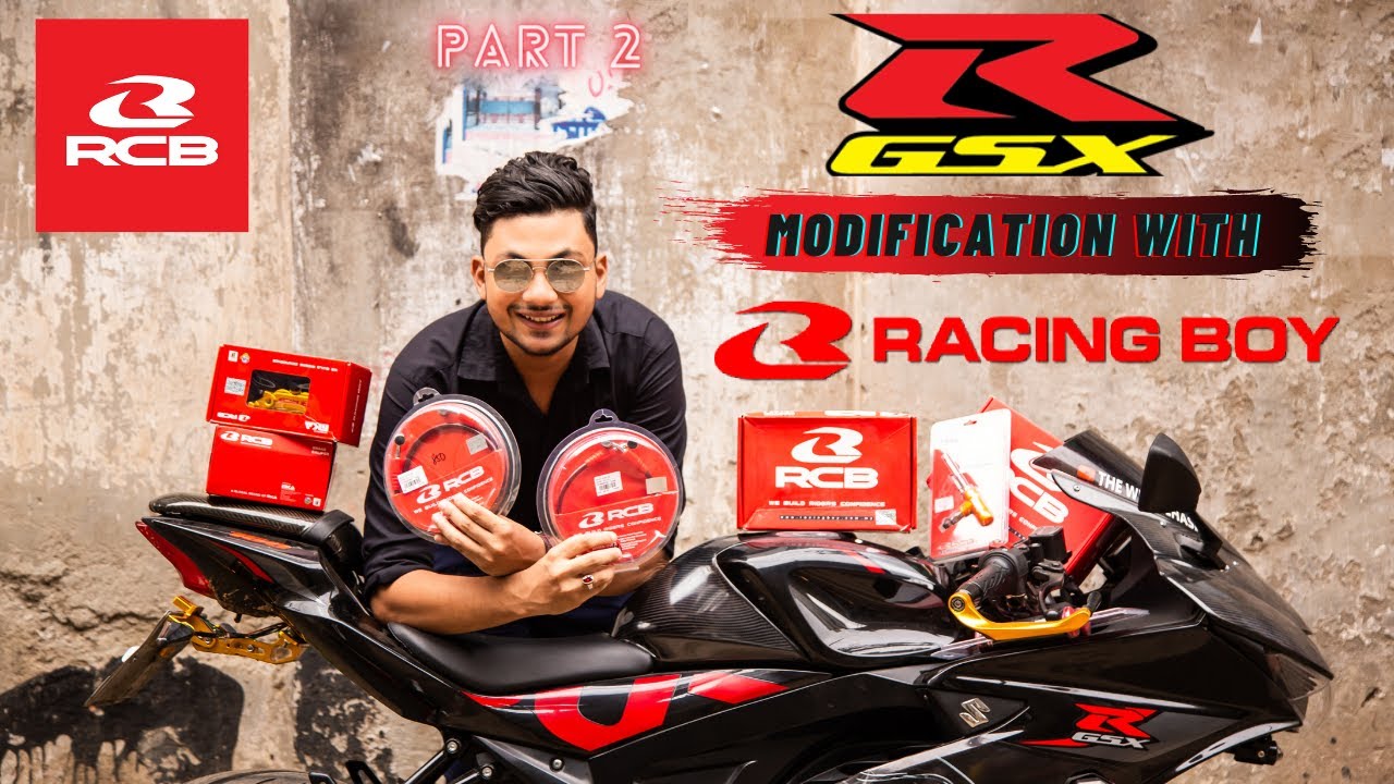 RCB products installation on Suzuki GSX R-150 | Modification with ...