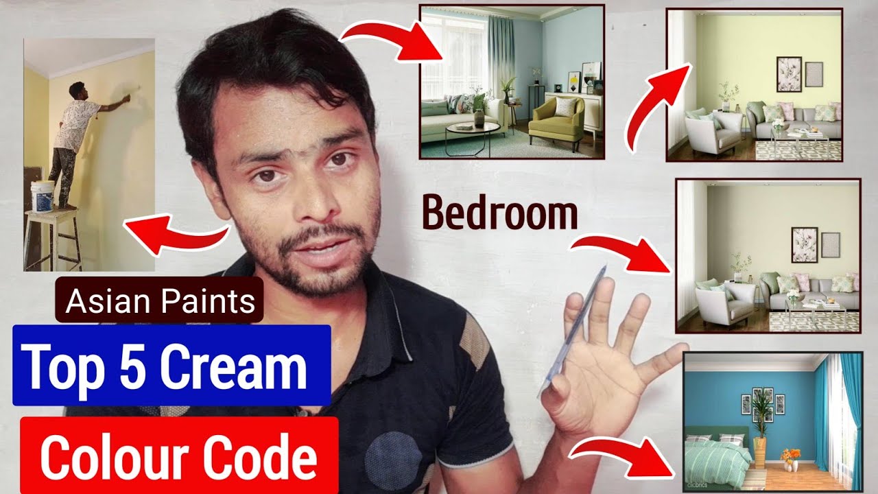 Asian Paints Top 5 Bedroom Colour Code | Asian Painrs Bedroom Colour Code - YouTube