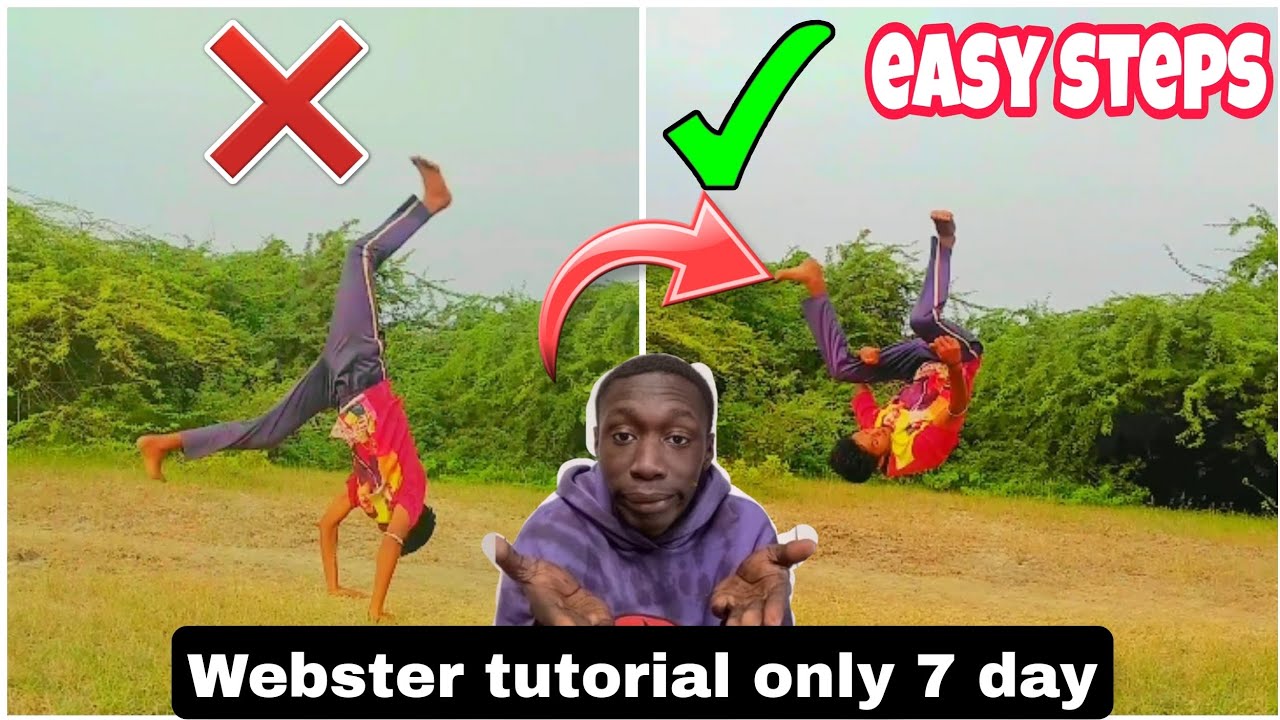 Webster flip tutorial Webster kaise sikhe 🤔manu flipperz - YouTube