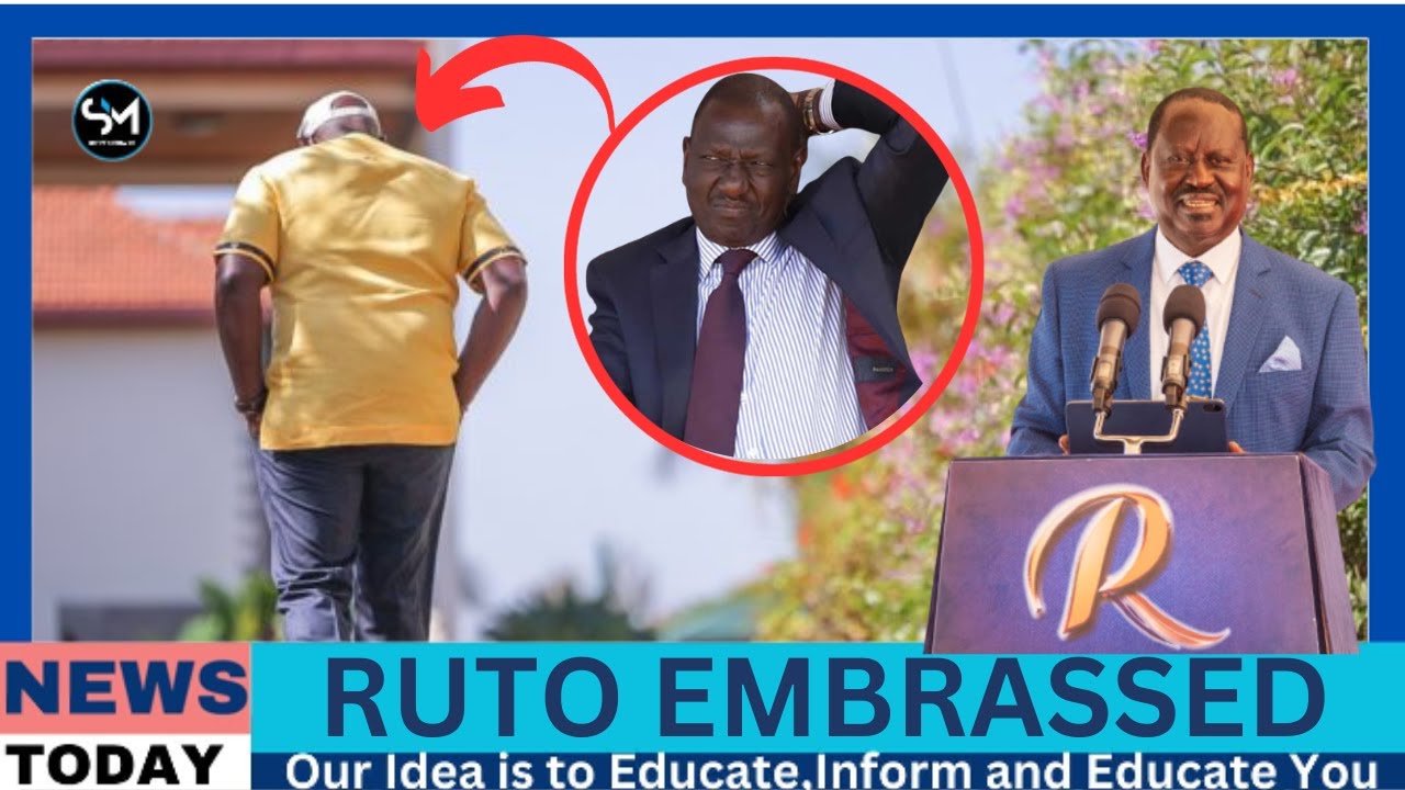WACHA UONGO! RUTO WALKS OUT AFTER HE WAS EMBRASSED FOR LYING HOW HE HAS ...