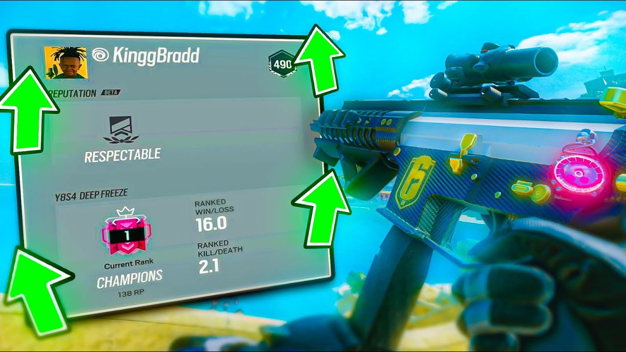 THE #1 CHAMPION 2.1 KD SENSITIVITY SETTINGS - RAINBOW SIX SIEGE - YouTube