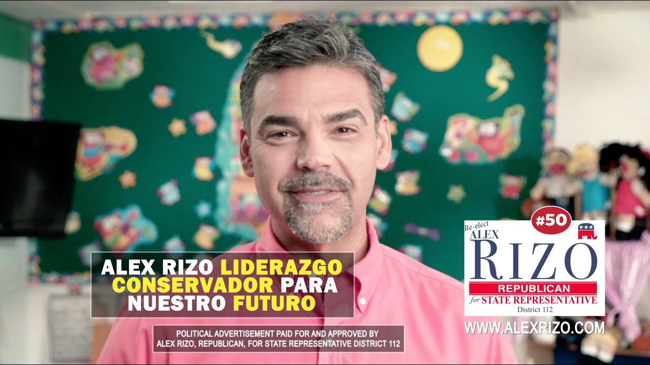 Representante Estatal Alex Rizo, Republicano, Distrito 112 - YouTube