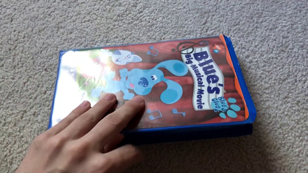 Blue's Clues: Blue's Big Musical Movie 2000 VHS - YouTube