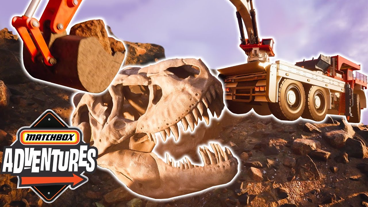 Mason James Discovers a Tyrannosaurus Rex Skull with an Excavator! 🦖💀 ...