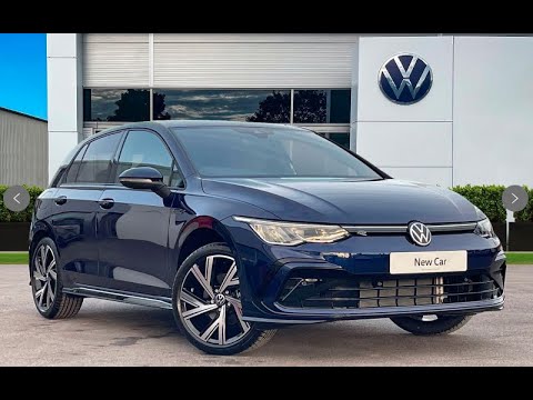 Brand New Volkswagen Golf R-Line 1.5 eTSI DSG Atlantic Blue | Wrexham ...