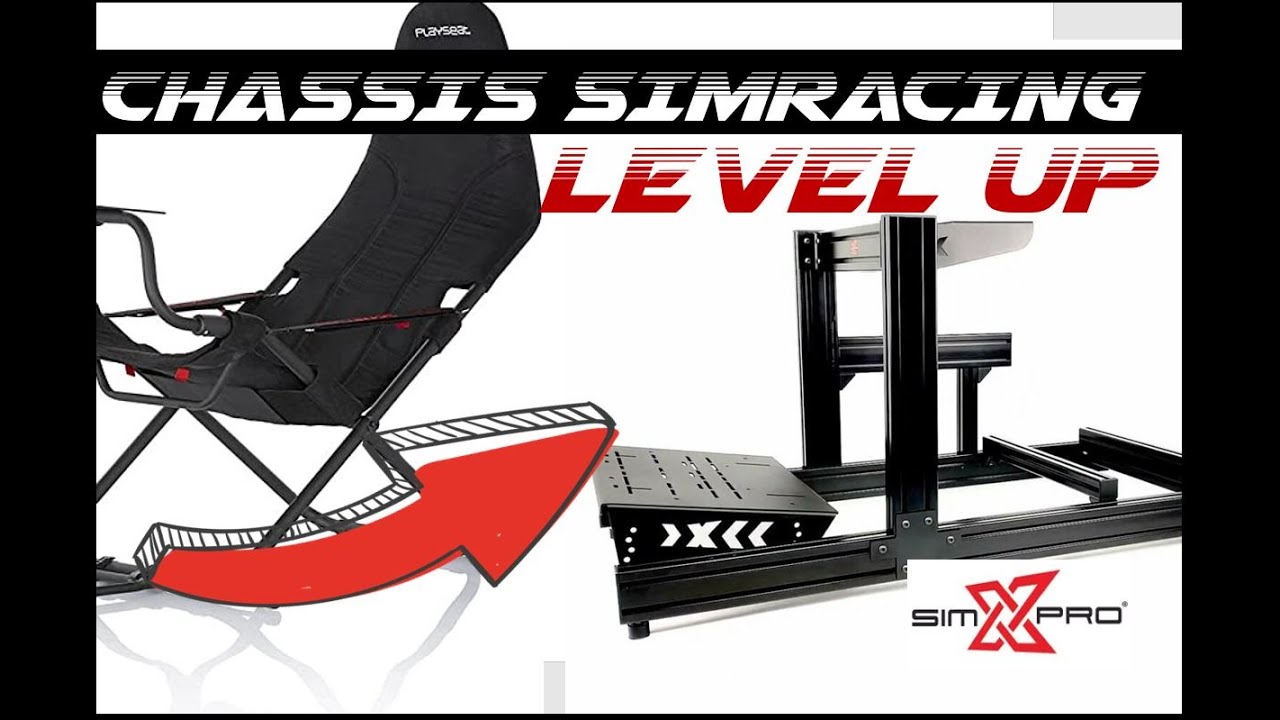 Mon nouveau châssis de simracing en profilé RIG aluminium - SimXpro R80 ...
