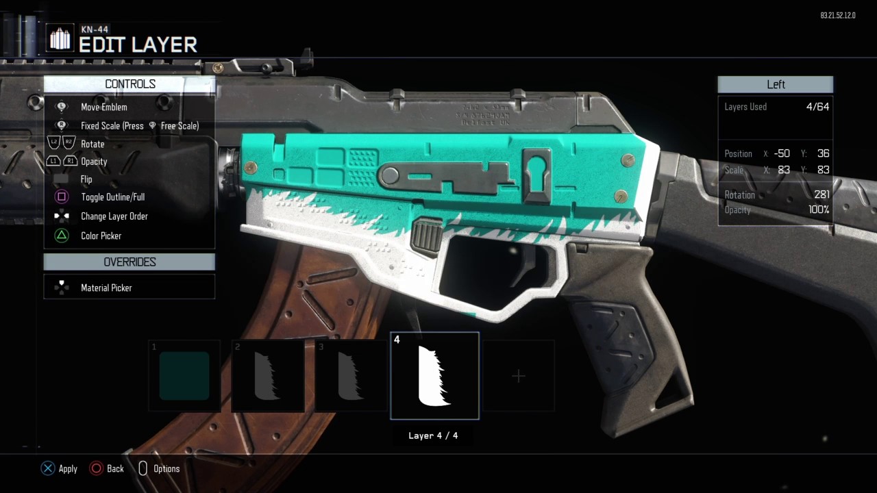 How to make a cool skin for your gun in COD BO3 #1 - YouTube