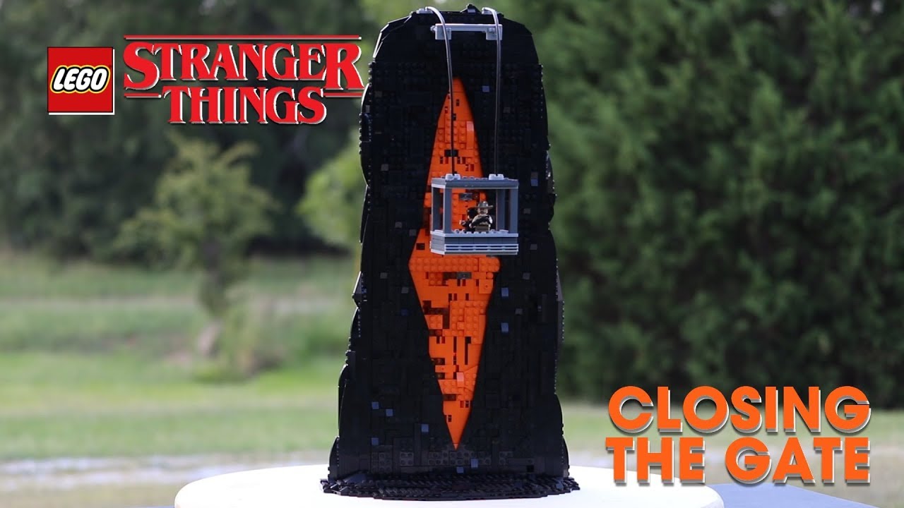 LEGO Eleven CLOSES the GATE From STRANGER THINGS! // Custom LEGO MOC ...