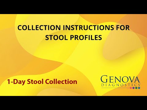 Genova Diagnostics 1-day Stool Collection - YouTube