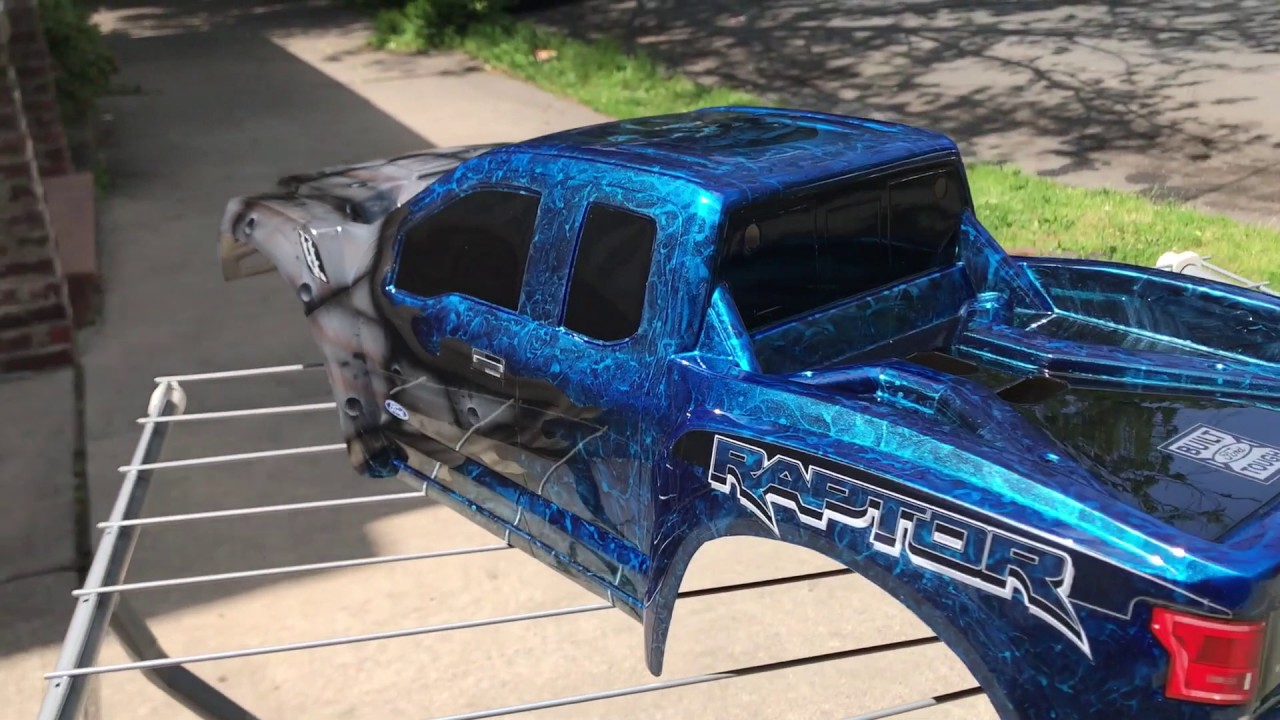 Custom Painted X Maxx - YouTube