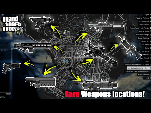 Gta 5 Weapon Locations Map Sons Of The Forest Weapon Locations And