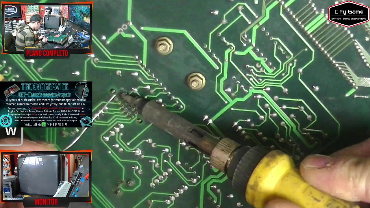 Reparando placas jamma, Jamma Repair - YouTube