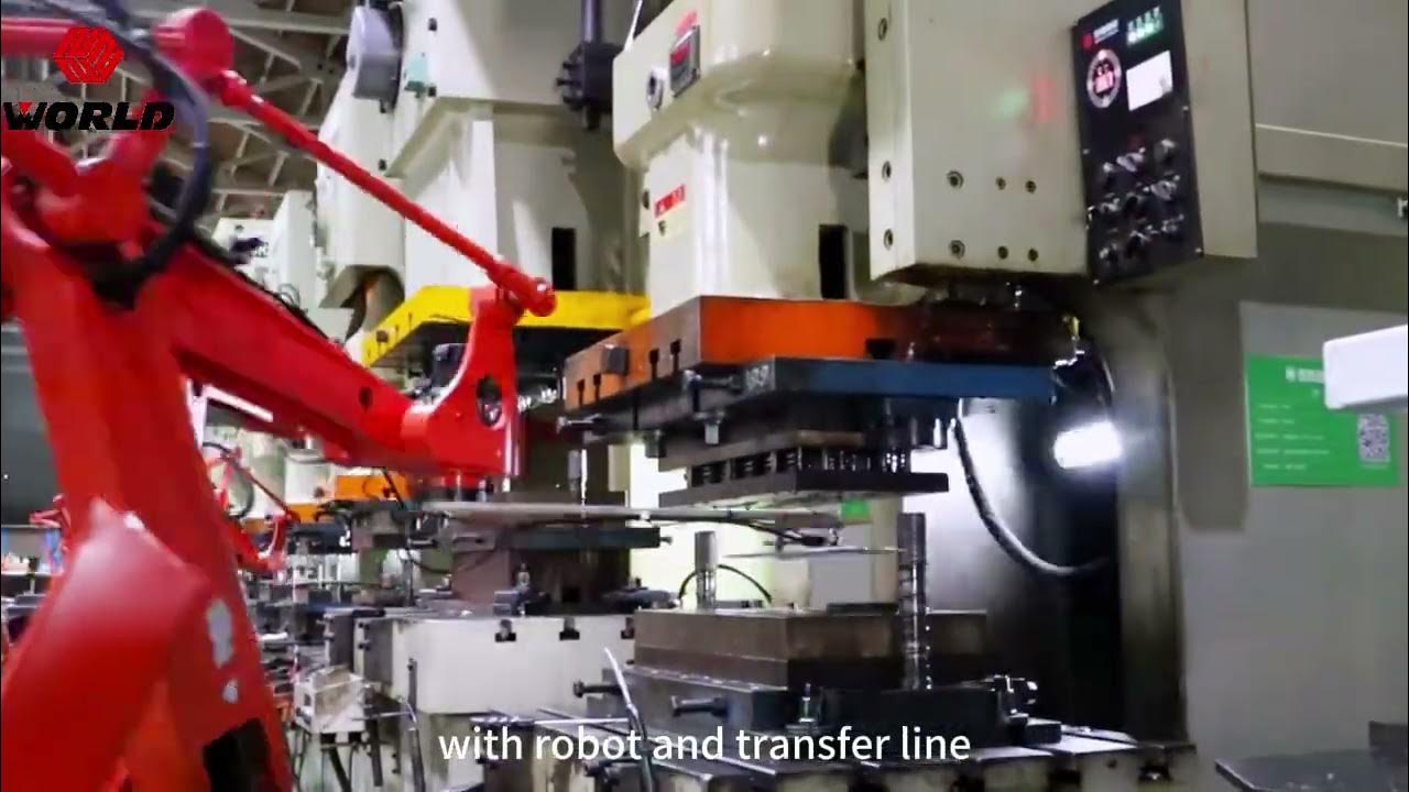 JH21 160 and JH21 250 C Frame punch press line - YouTube