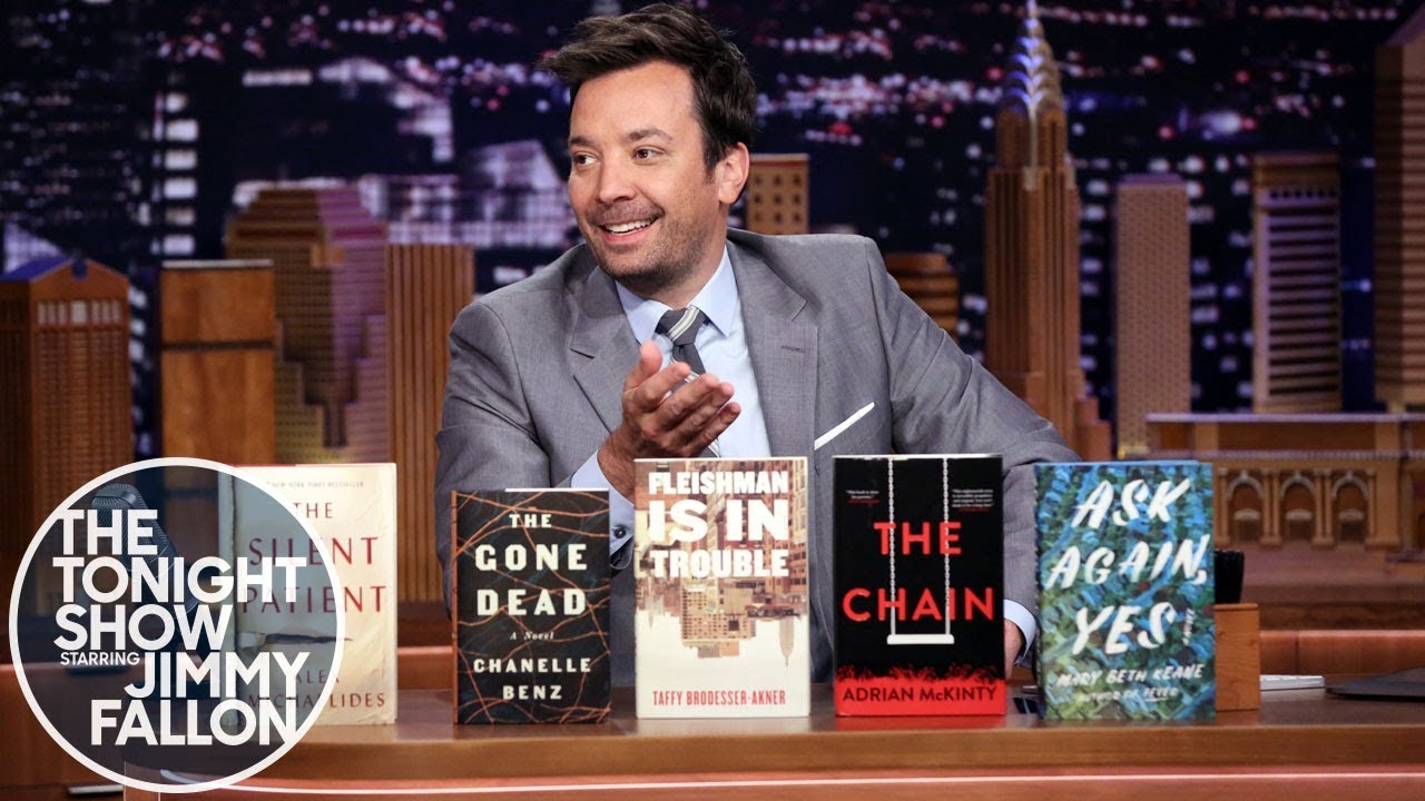 Jimmy Announces Tonight Show Summer Reads 2019 - YouTube