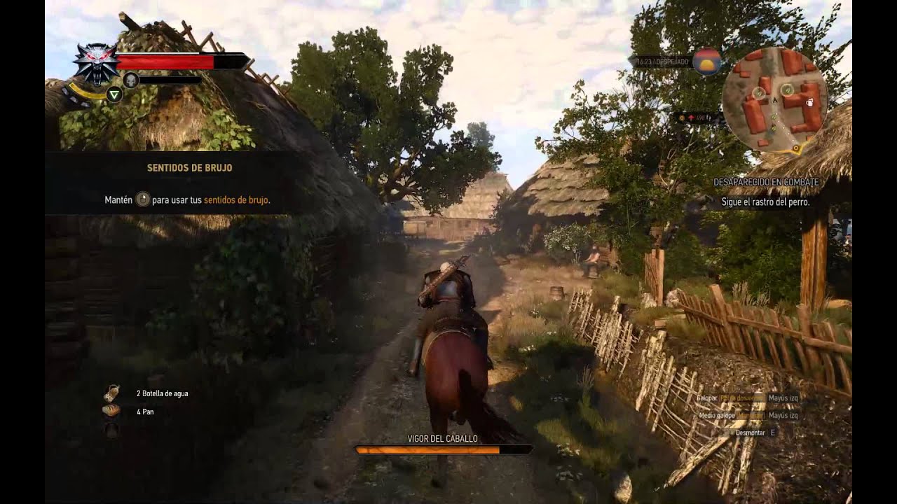 The Witcher 3 (house that does not load the windows) - YouTube