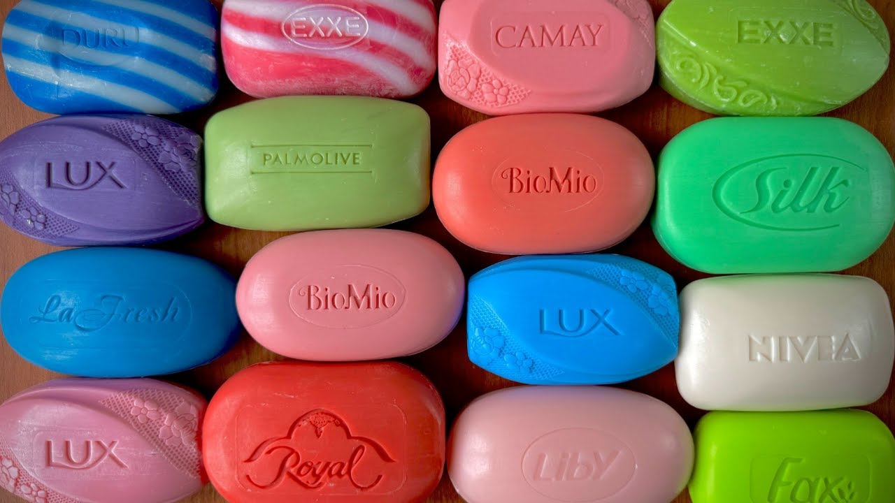 ASMR soap opening haul no tolking / unpacking soap - YouTube