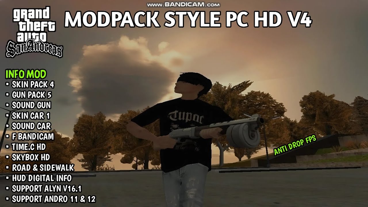 MODPACK STYLE PC HD V4 || ANTI DROP FPS - GTA SAMP ANDROID & PC - YouTube