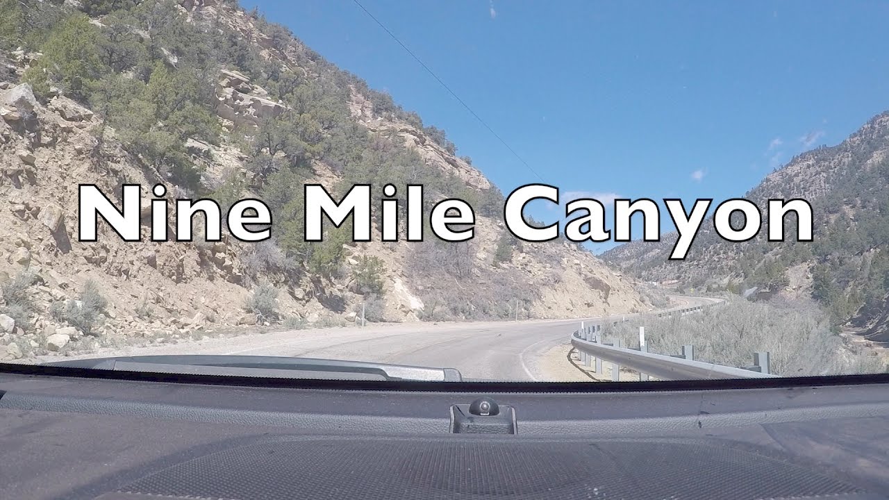 Nine Mile Canyon, RVing in Utah - YouTube