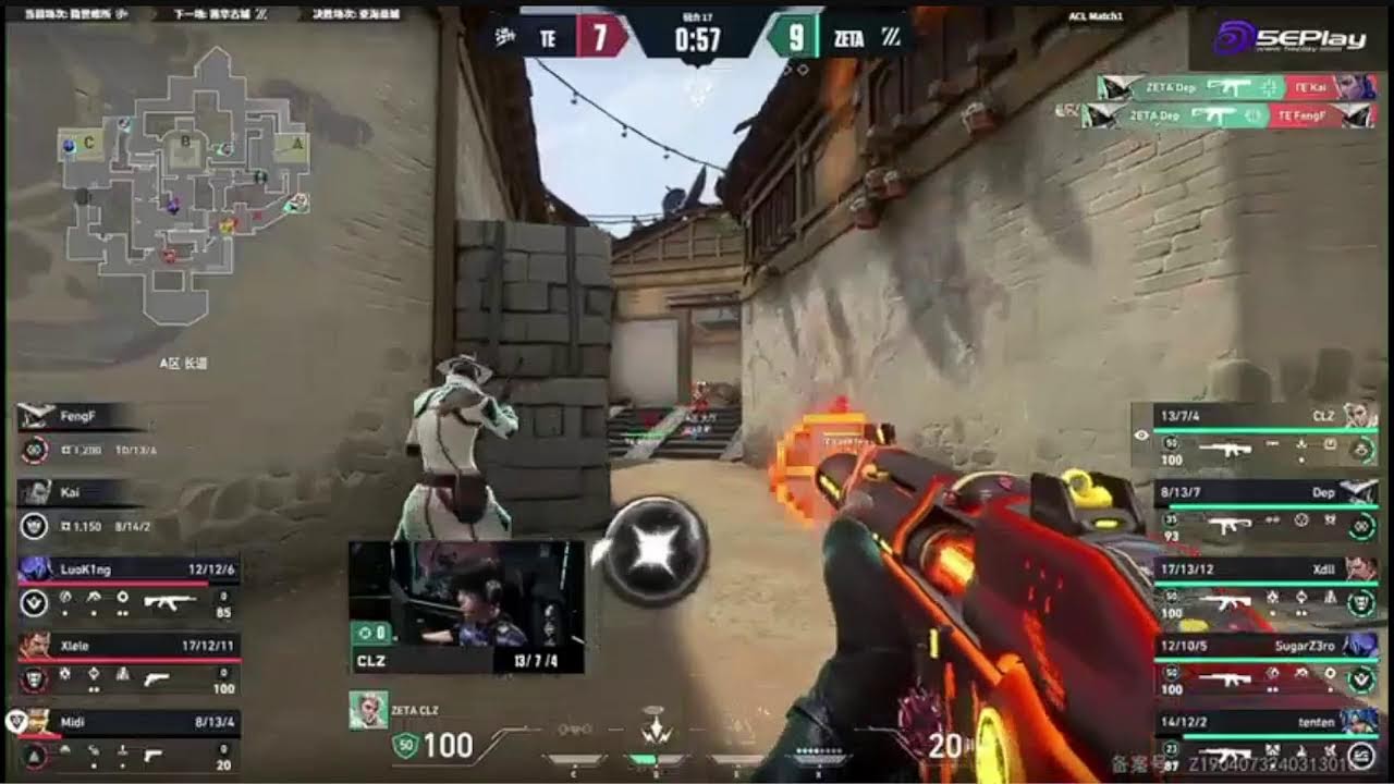 Asian Valorant Champion Zeta Division VS Trace Esport - YouTube
