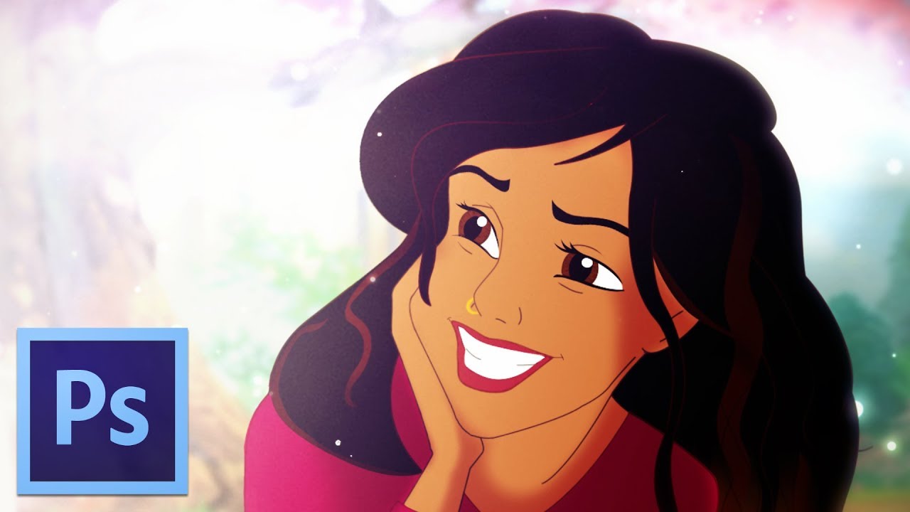 Making My Disney Avatar - Aariel ♦ Speed Edit || Adobe Photoshop - YouTube