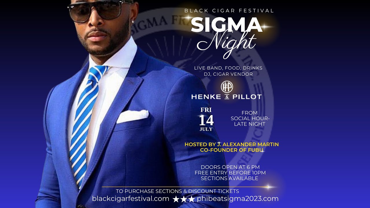 Black Cigar Festival-Sigma Night - YouTube