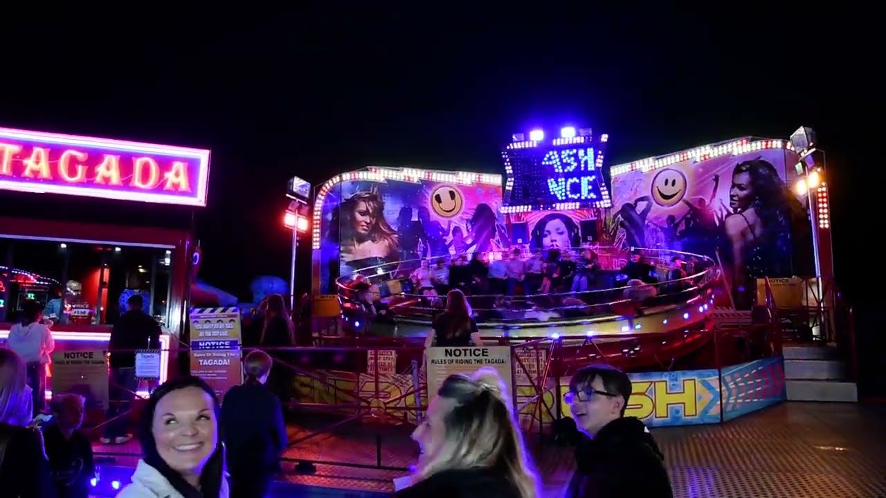 Gareth Smith's Flash Dance Tagada - Rushden Feast Fair 2022 - YouTube
