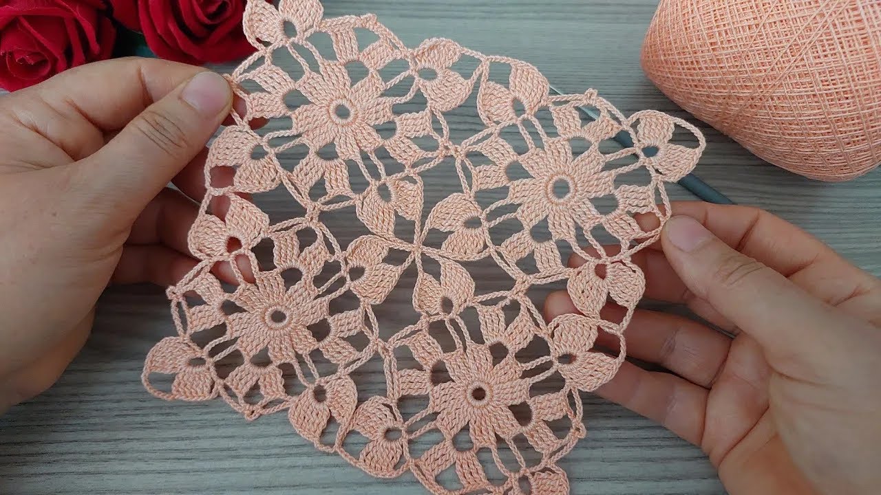 New Model - Wonderful Flower Crochet Pattern: Online Tutorial for ...