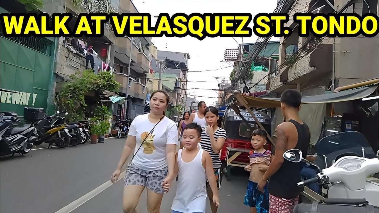 STROLLING IN VELASQUEZ STREET TONDO, CITY OF MANILA | PHILIPPINES - YouTube