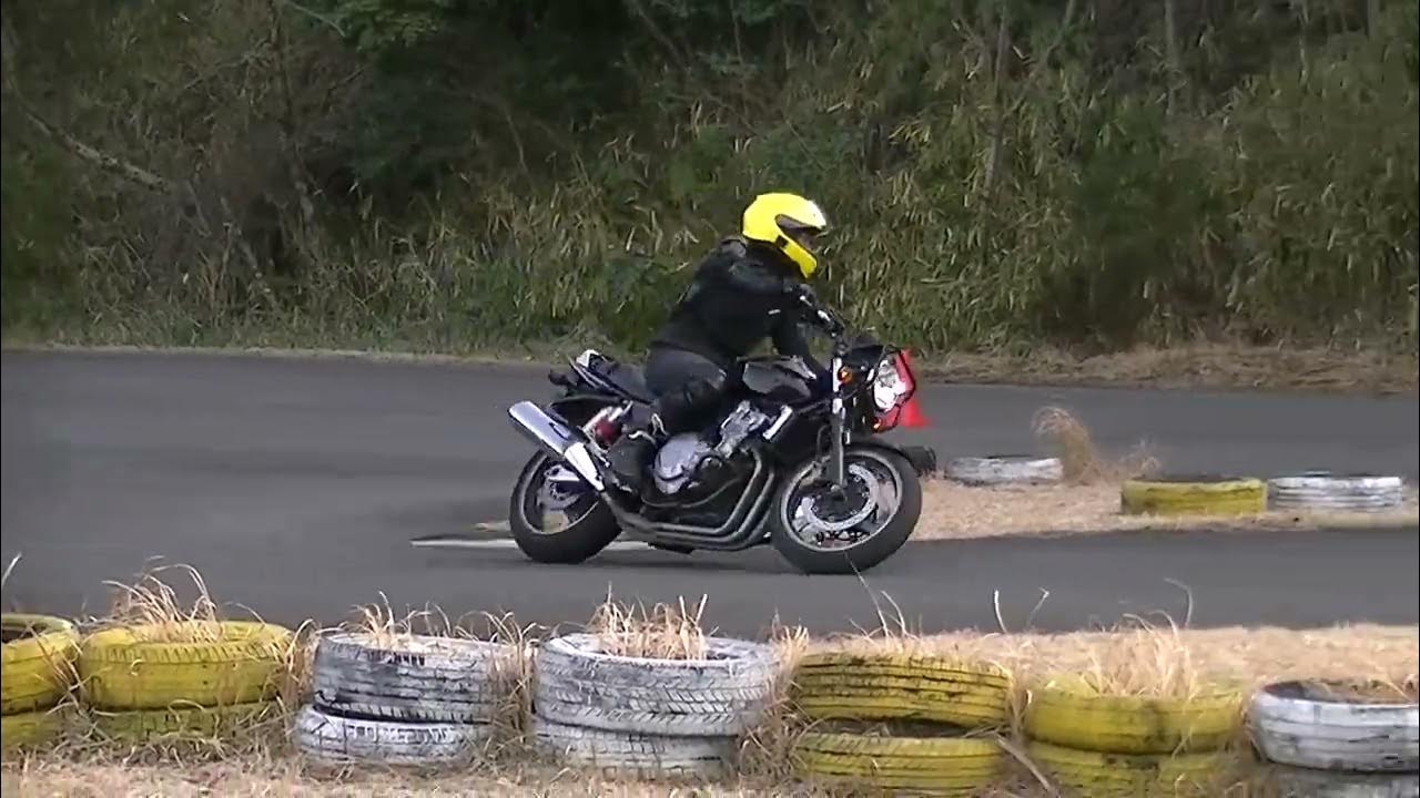 にじれん！計測練習 H2 【中里さん】 CB400SF 2024/02/11 - YouTube