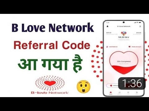 B-LOVE Token Reffer code kese lgaye full video - YouTube