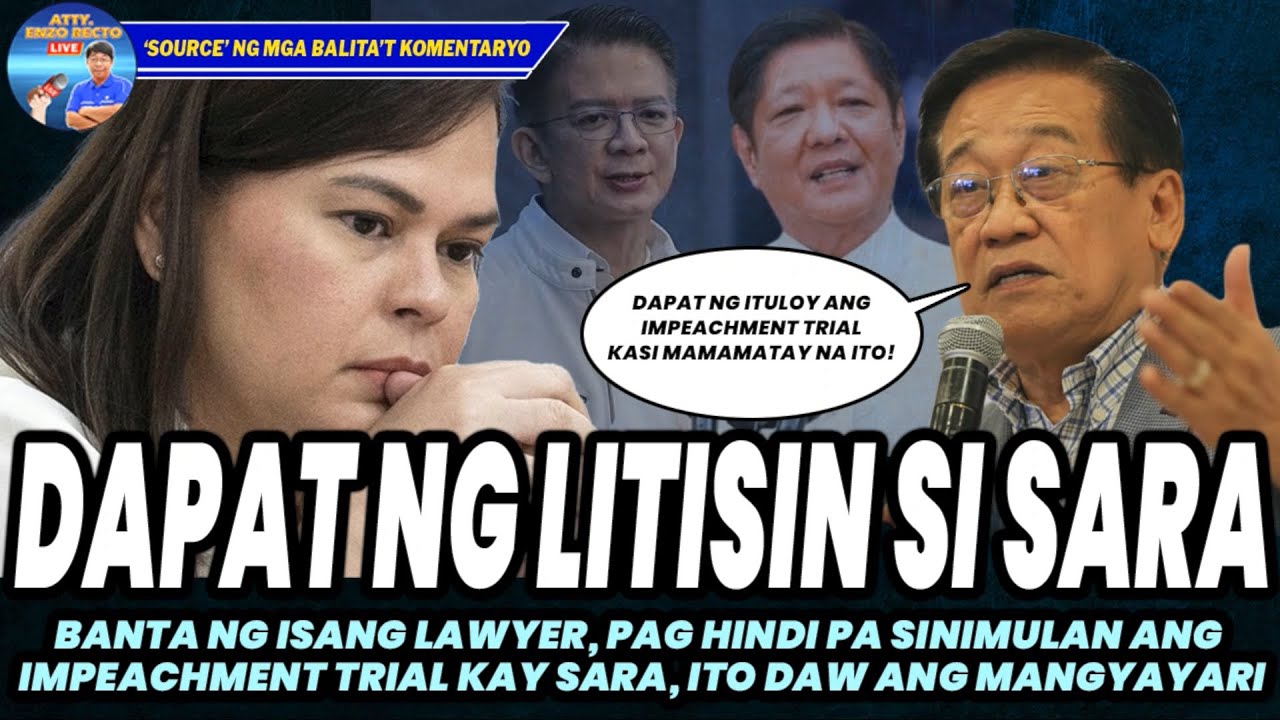 DAPAT NG LITISIN SI SARA! - YouTube