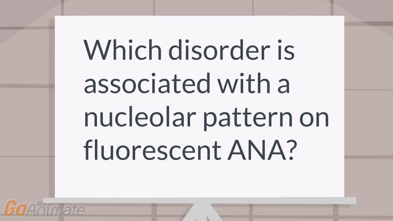 What is the ANA pattern for systemic sclerosis? - YouTube