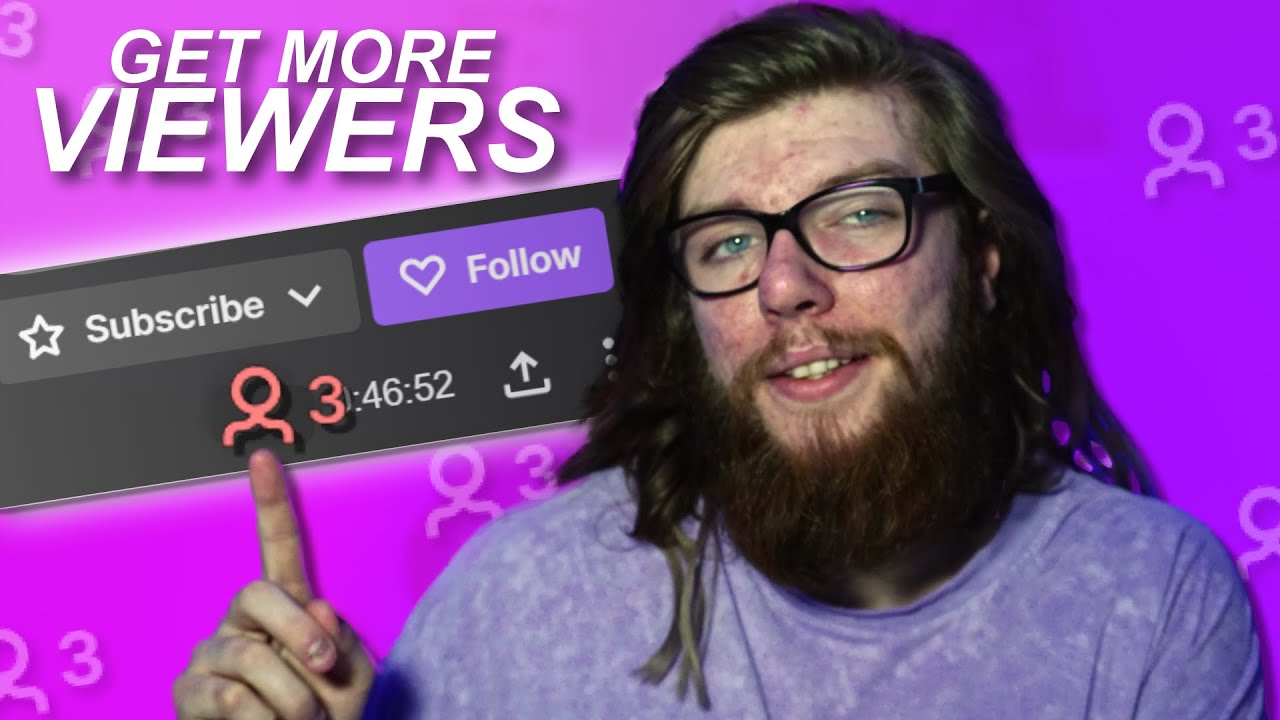 The ONLY Tips YOU NEED To GET 3 Average Viewers On TWITCH - YouTube