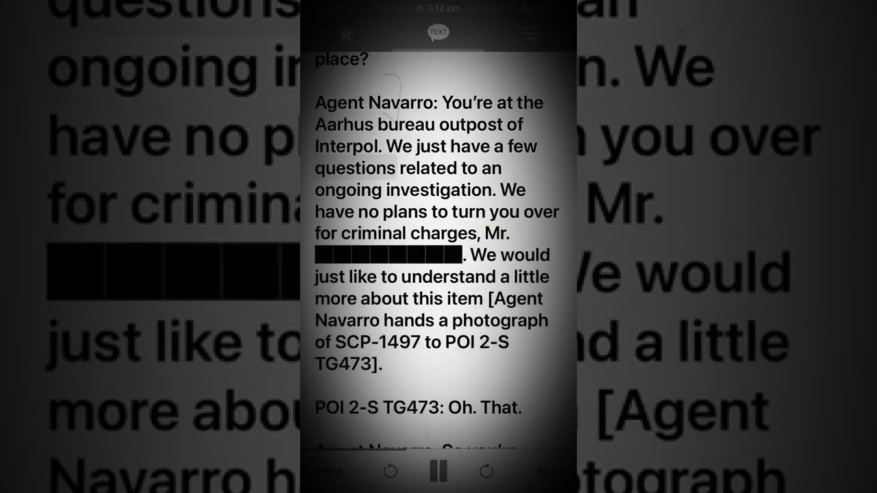 Scp 1497 Visual Perfection - YouTube