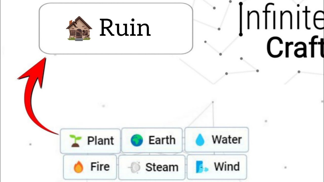 How to make Ruin in infinite craft | infinity craft - YouTube