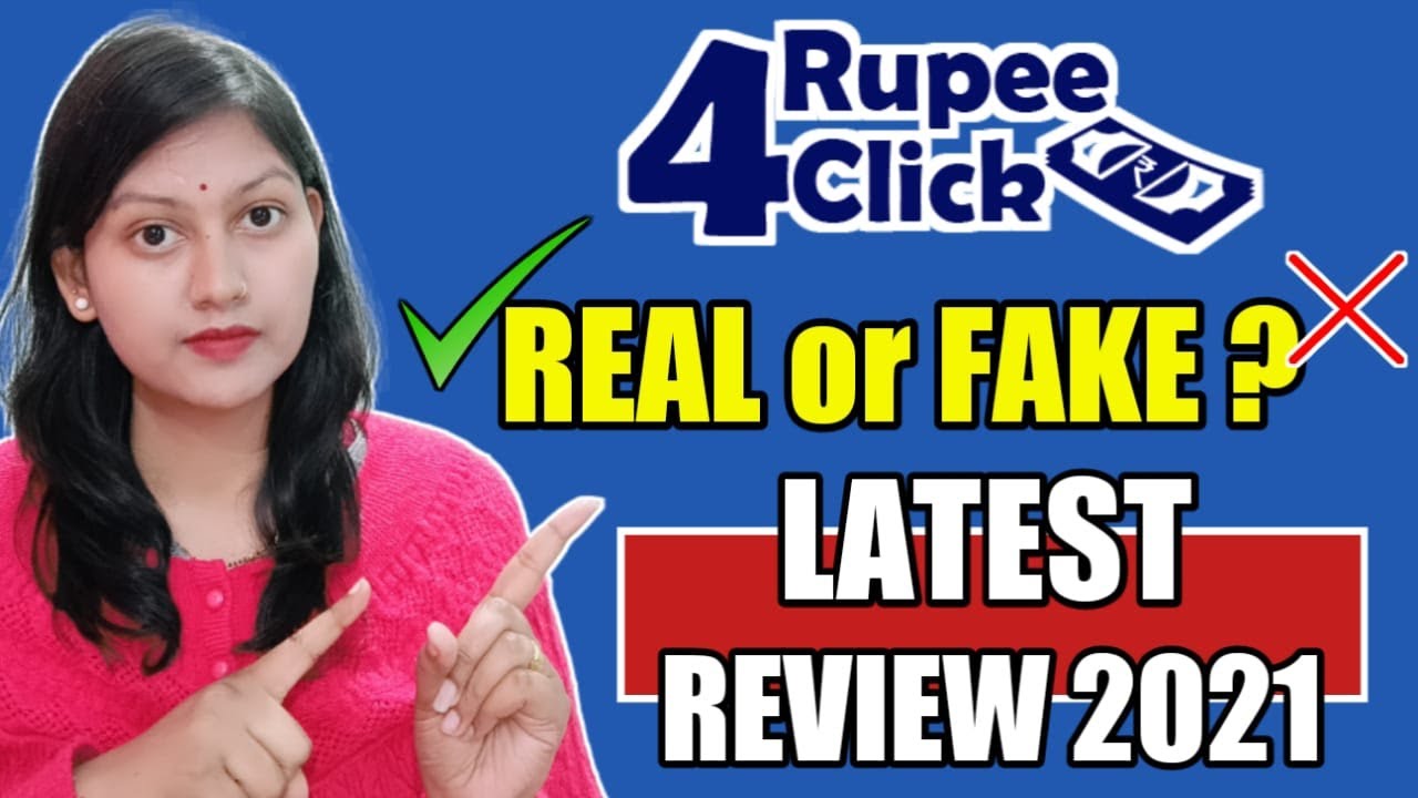 Rupee4Click Latest Review 2021 | REAL or FAKE | Rupee 4 Click PAYMENT ...