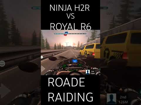 ninja h2r vs royal r6 rasing⚡ l ninja king - YouTube
