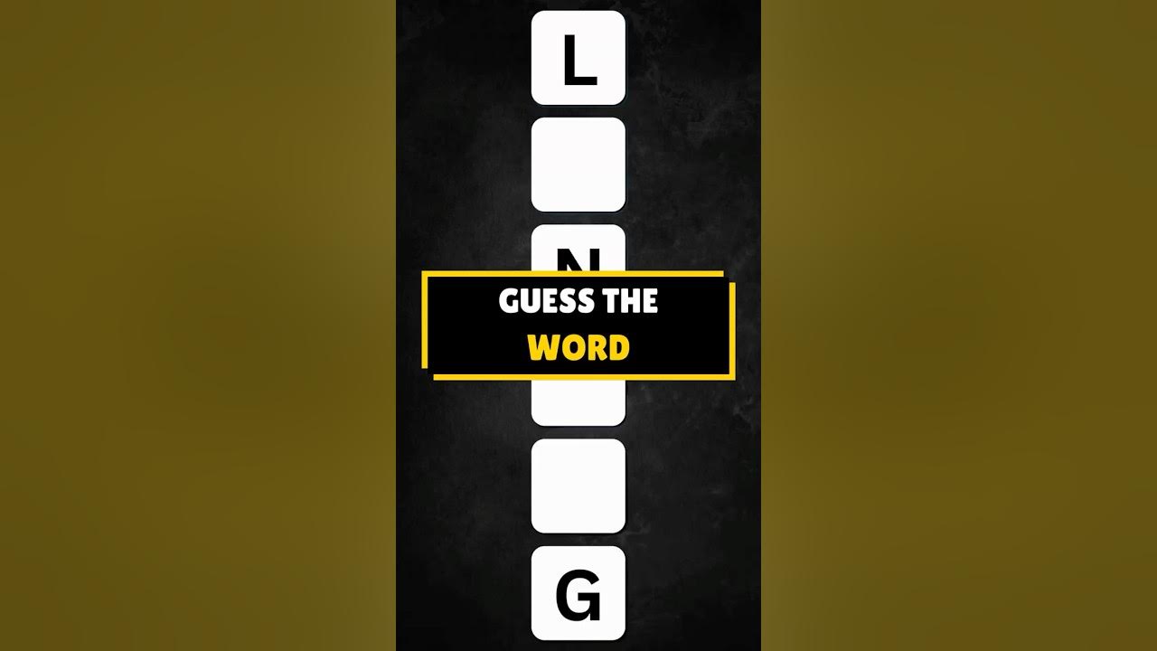 Find the Final Letter to Complete the Mystery Word! 🔍 - YouTube