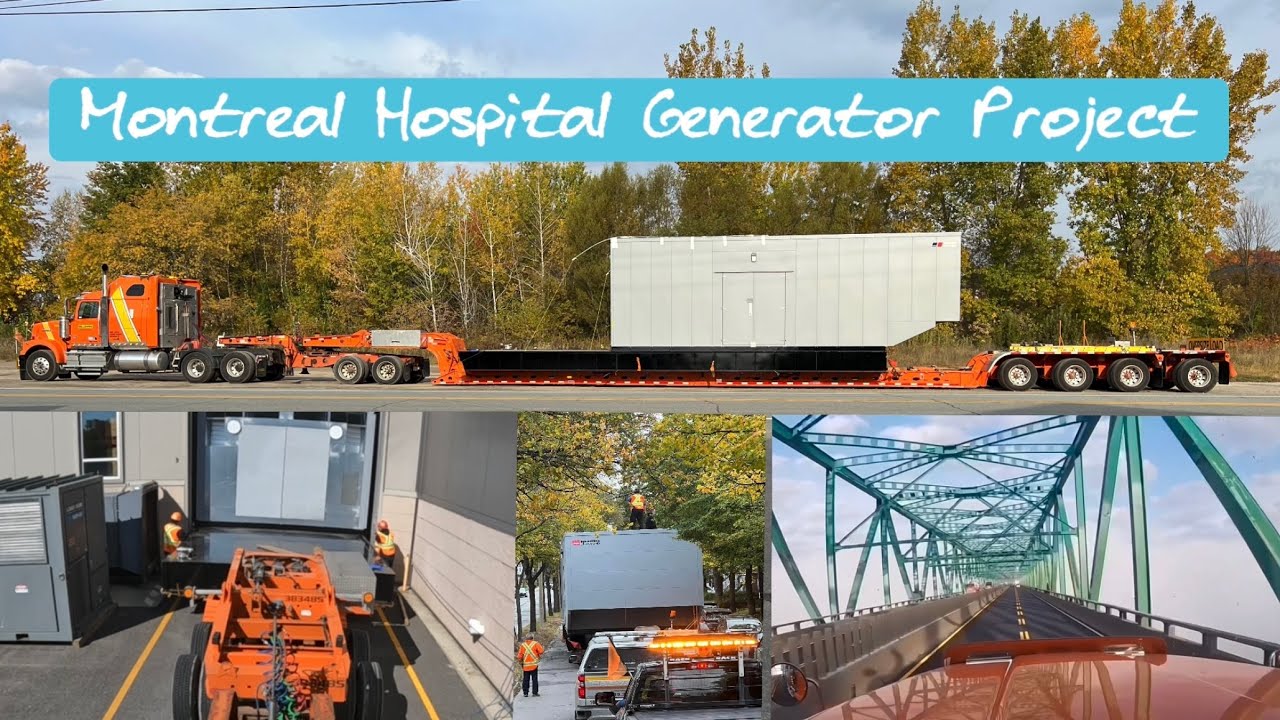 Montreal Hospital Generator Project Part 2/2 - YouTube